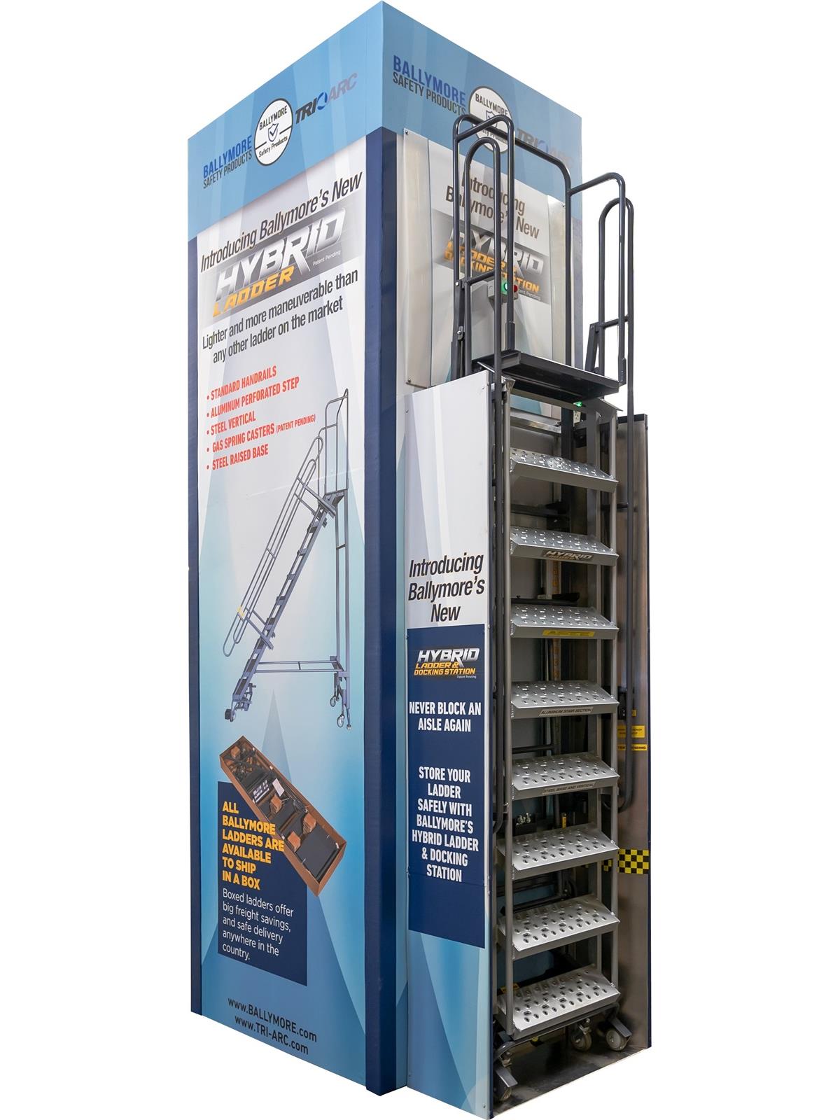 Folding Hybrid Ladder Dock Station