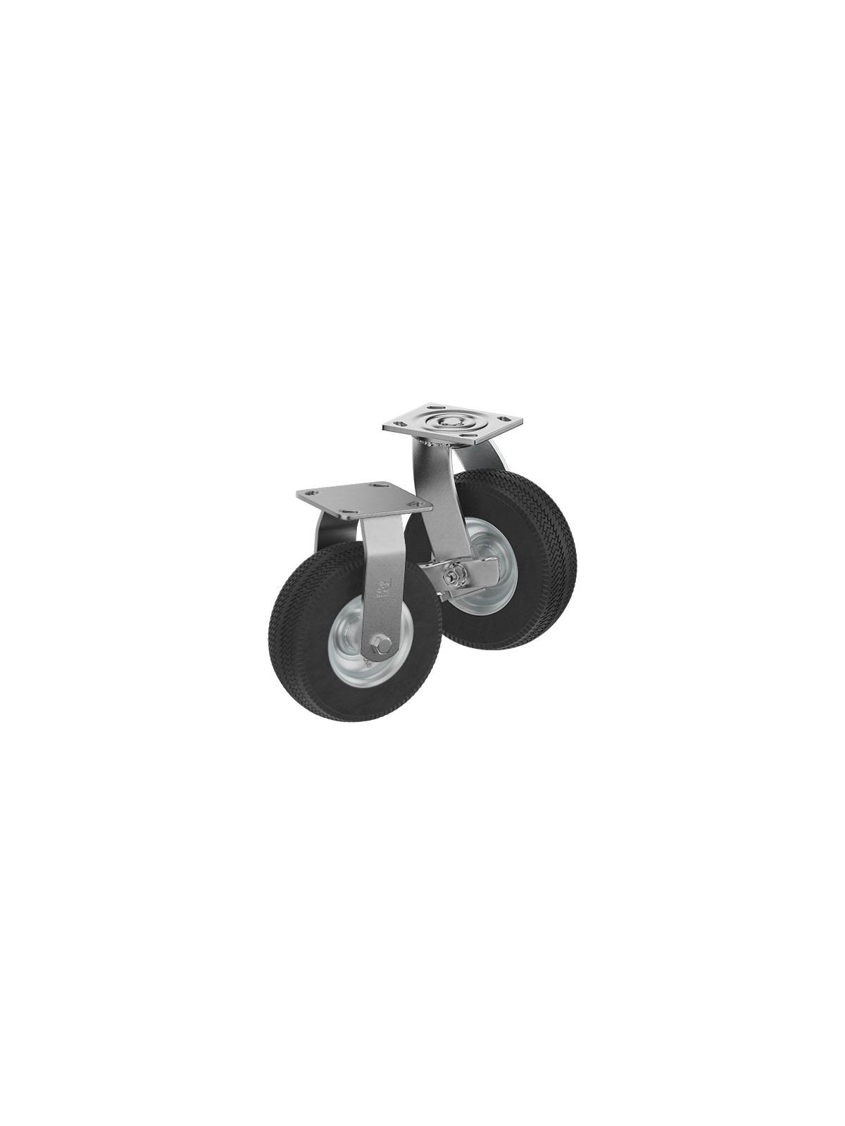 Casterdepot Top Plate Casters - Never-Flat Wheel - Capacities Up To 500 ...
